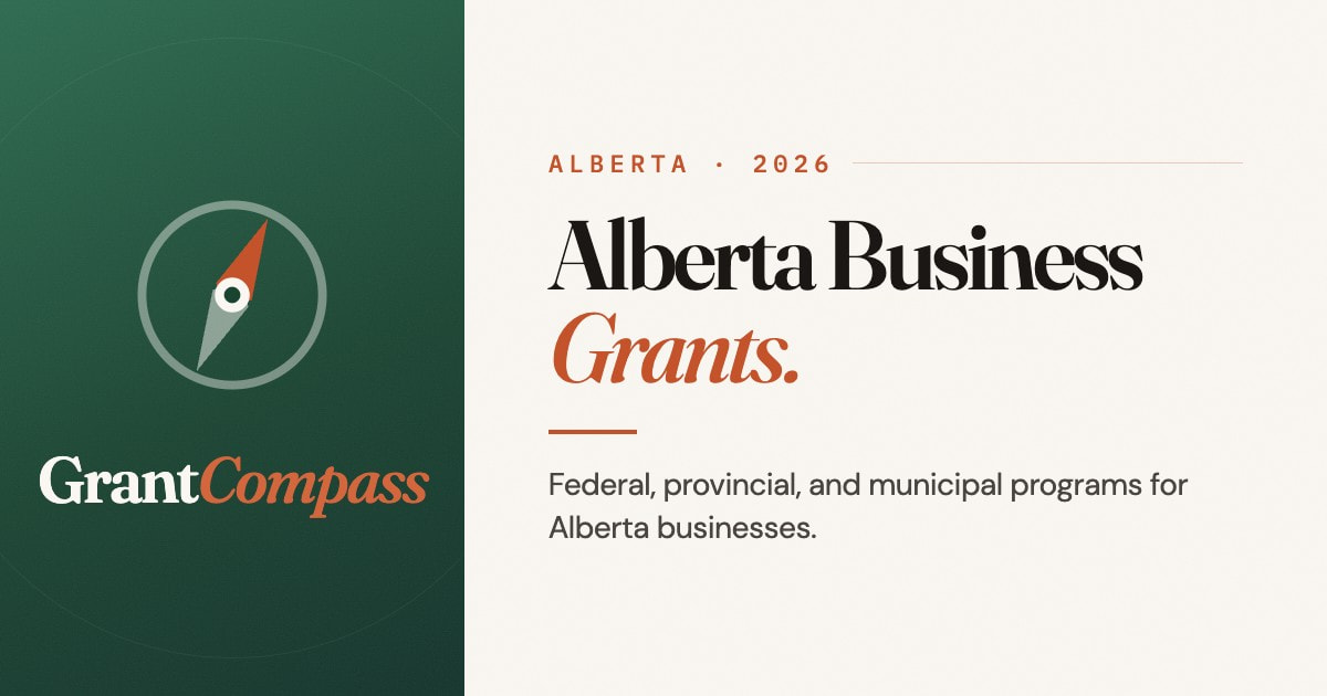 Alberta Small Business Grants 2026: 214 Programs Ranked
