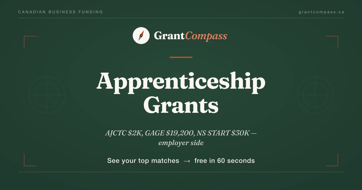 Apprenticeship Grants Canada 2026: Employer Incentives Up to $30,000 ...